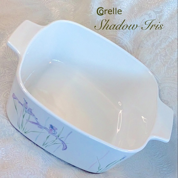 Corelle | Kitchen | Corelle By Corning Ware Shadow Iris Baking Dish ...